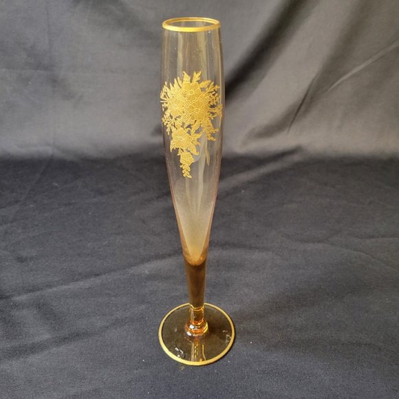 Moser | Dining | Antique Art Nouveau Moser Glass Vase Champagne Flute ...